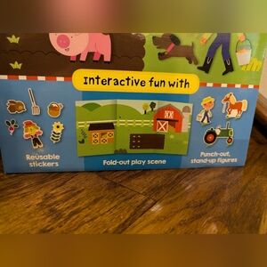 Crafts | Other | On The Farm Interactive Fun With Foldout Play Scene ...